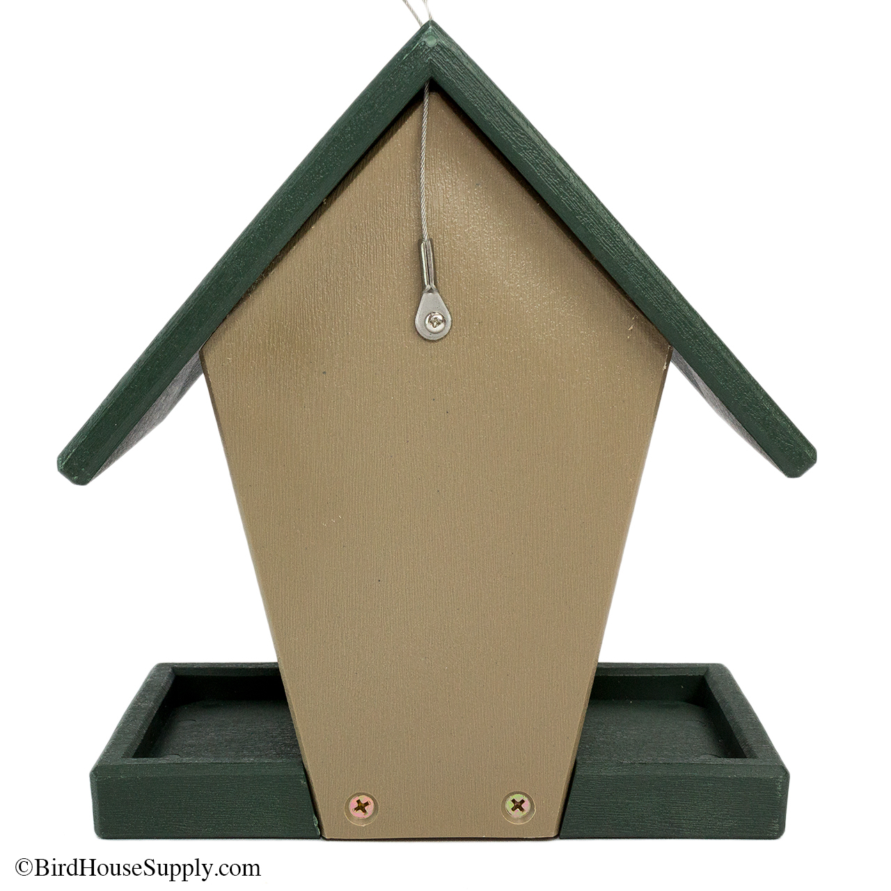 Songbird Essentials Recycled Plastic Small Hopper Feeder