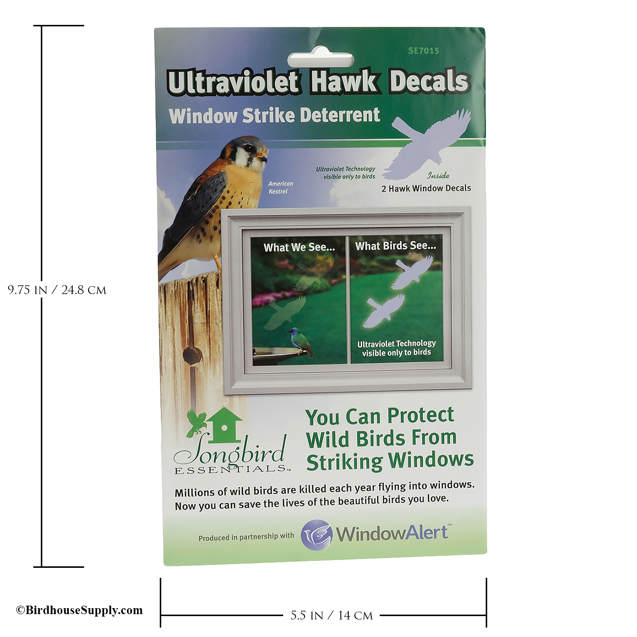 Songbird Essentials Window Gaurd at BirdhouseSupply.com